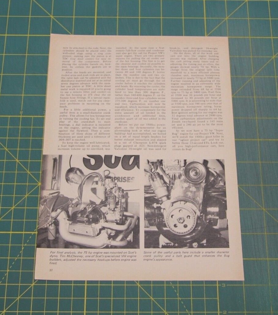 Horsepower of a 1600Cc Vw Engine? : Unveiling the Power